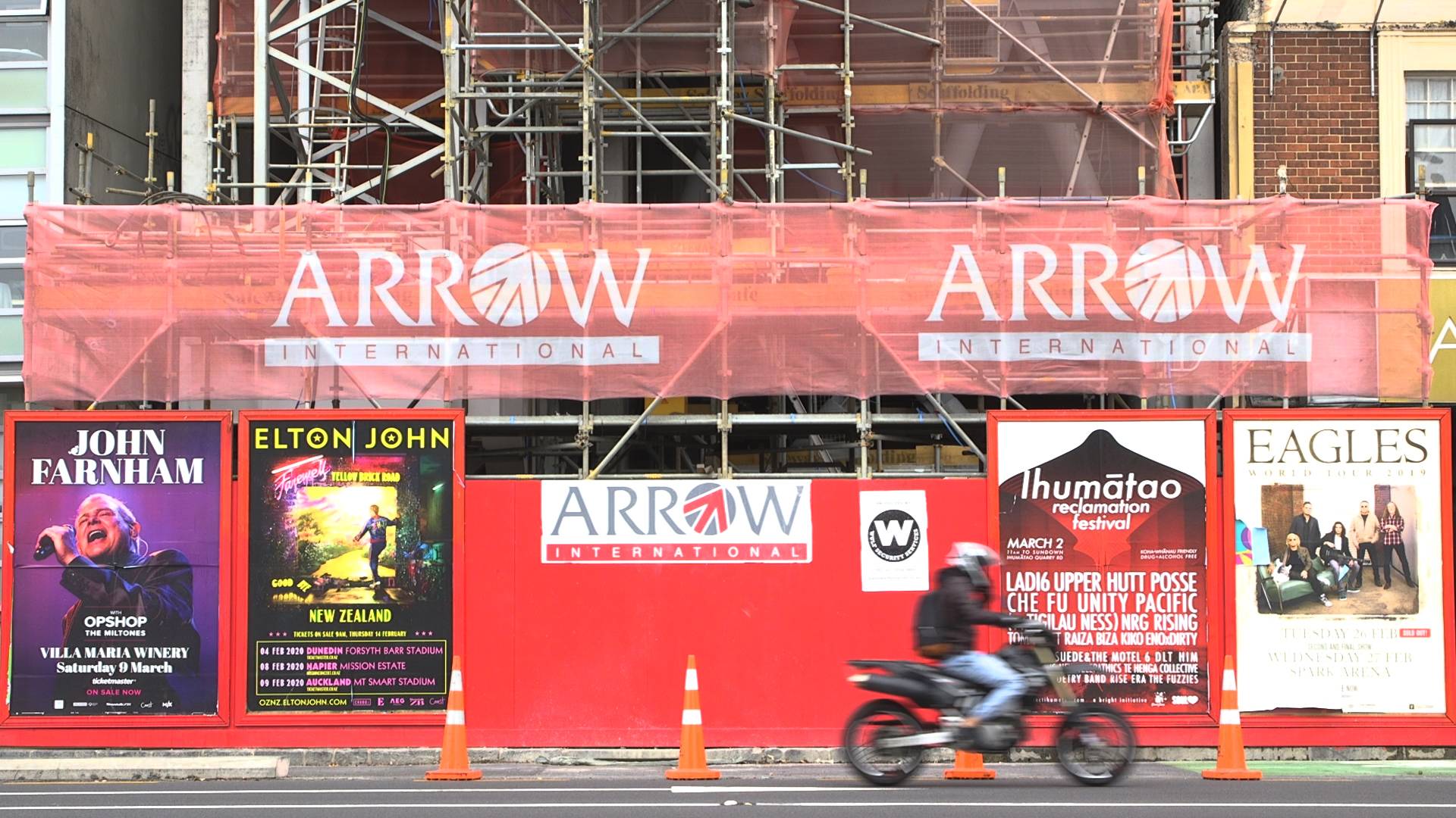 Contractor seeks possessions from Arrow construction site
